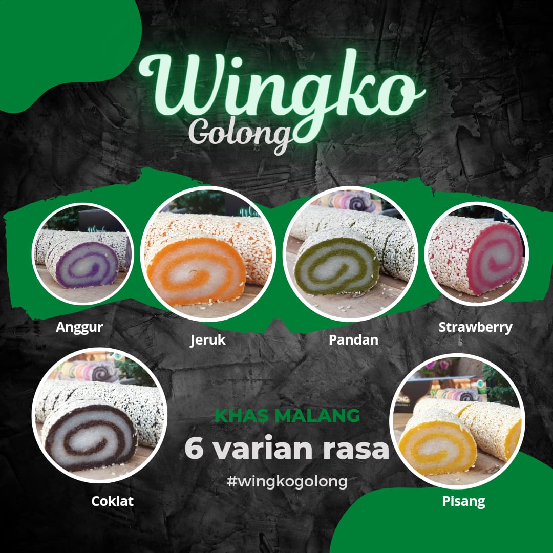 Wingko Golong, kreasi khas Malang - Malang Retro Vaganza